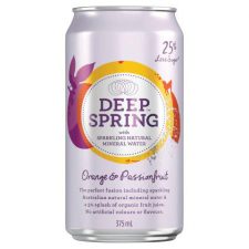 Deep Spring Mineral Water reduces sugar by 25%, refreshes packaging ...