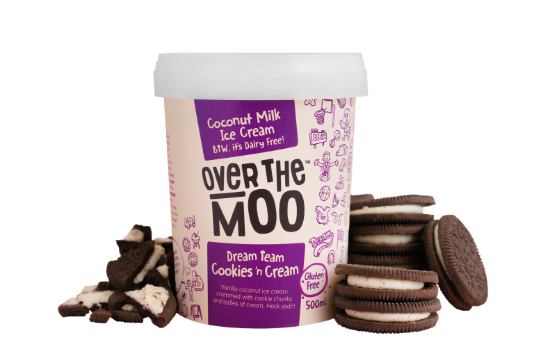 Over The Moo launches gluten free cookies and cream ice cream ...