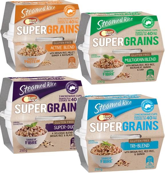 Sunrice unveils new supergrains range - Convenience & Impulse Retailing