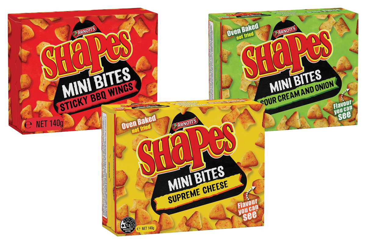 Arnott’s launches new Shapes Mini Bites - Convenience & Impulse Retailing